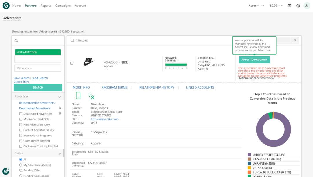 Nike Affiliate Program: How to Apply and Earn More in 2024