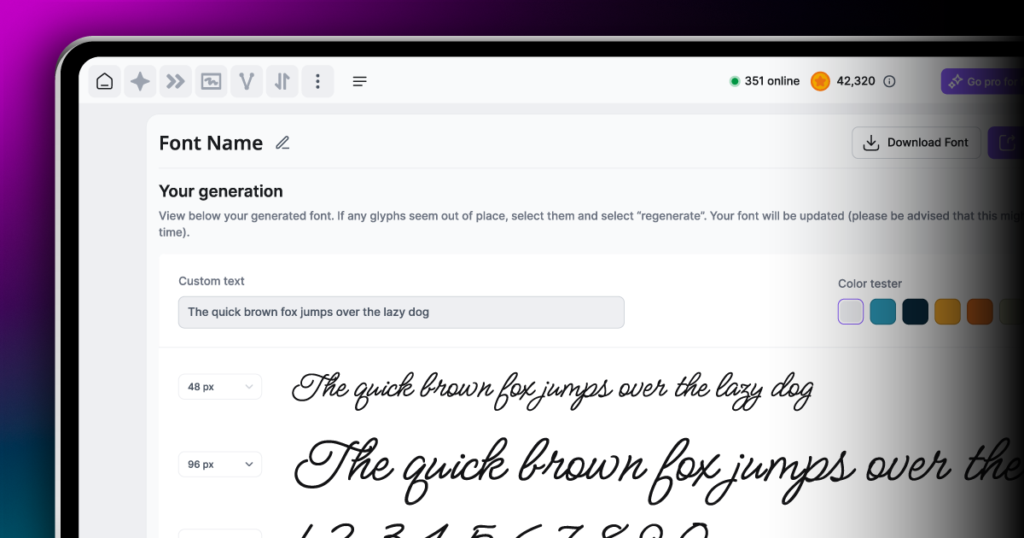 Creative Fabrica’s Font Generator: AI-Driven Custom Font Creation ...