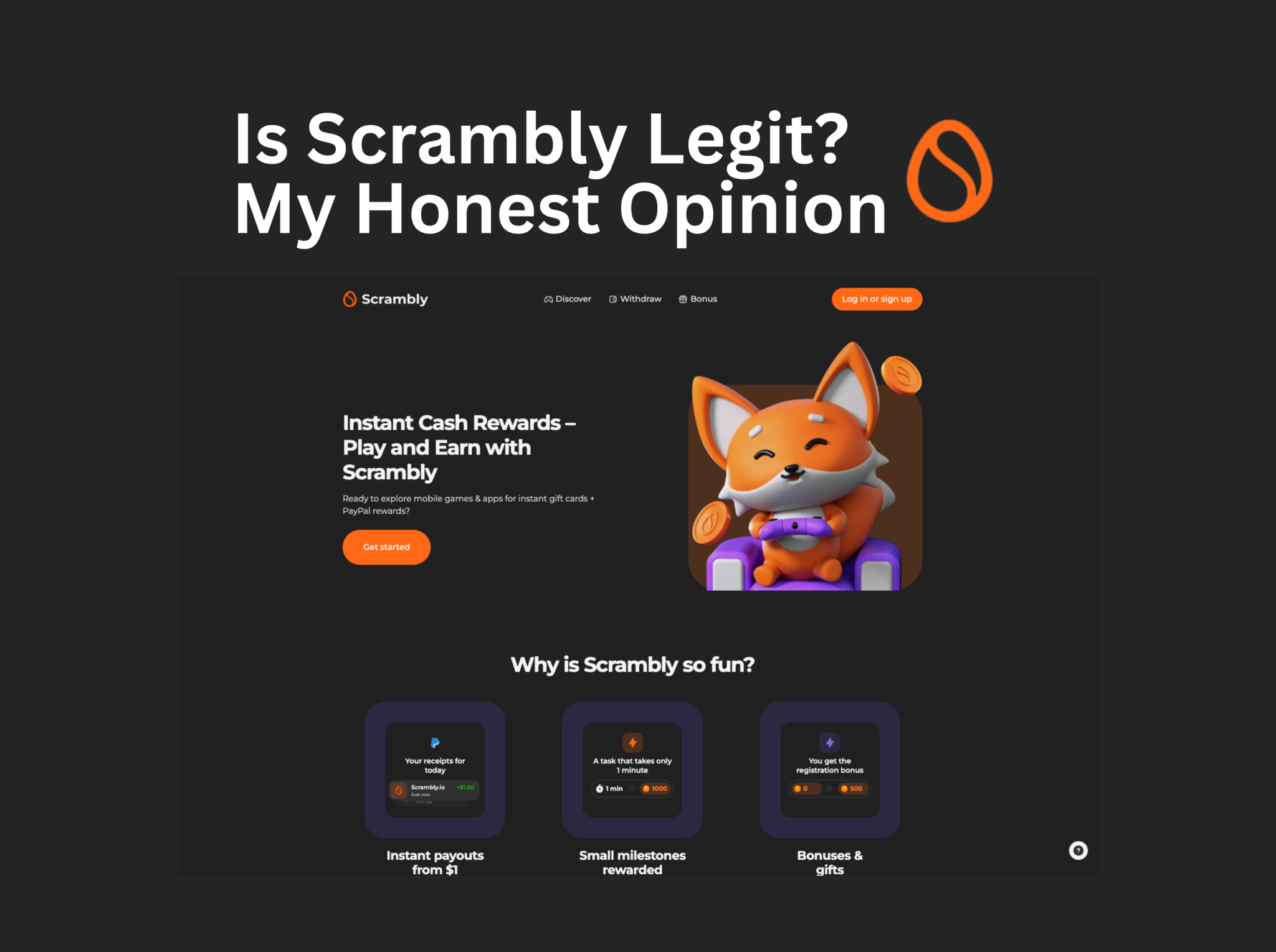 Is Scrambly Legit Or a Scam? How I Earned $150 In 1 Month